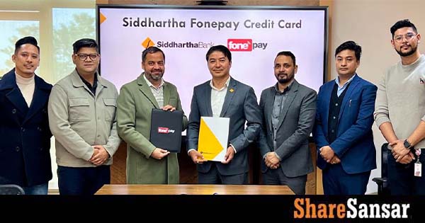 Siddhartha Bank Launches Nepal’s First Fully Virtual Fonepay Credit ...