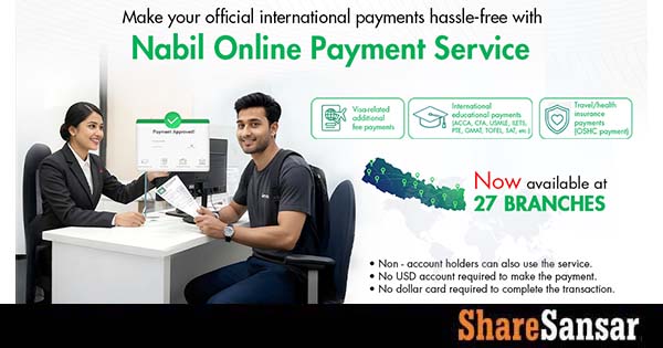 Nabil Bank Expands International Payment Service to 27 Branches ...