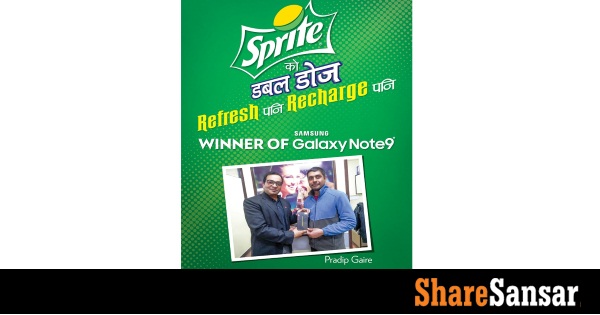 Over 24K winners rewarded under Sprite Double Dose Refresh Pani ...
