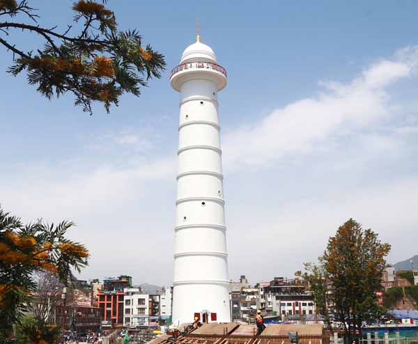 It feels like climbing Eiffel Tower while ascending Dharahara, PM says ...