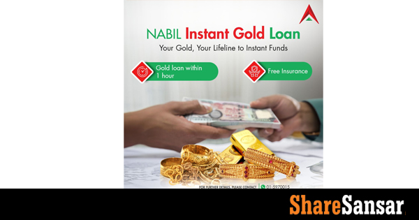 Nabil Bank Launches 'Instant Gold Loan' Offering Quick Financial ...