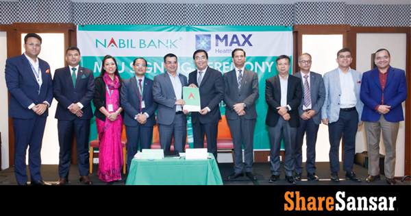 Nabil Bank signs MoU with Max Health Care; bank’s card customers to ...