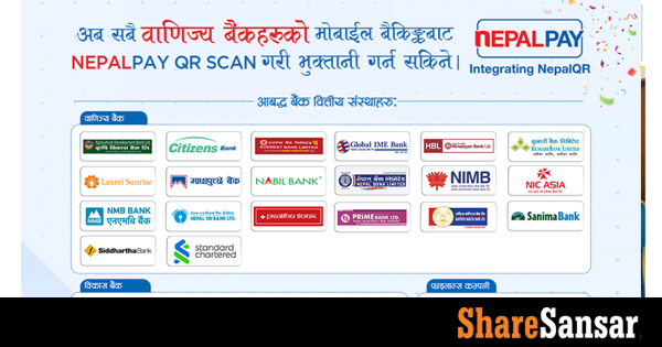 NEPALPAY QR now available on Mobile Banking of all commercial banks ...