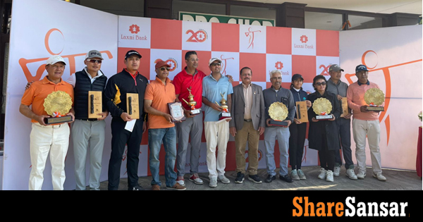 Laxmi Bank concludes 7th edition Laxmi Bank Open Golf Tournament at ...