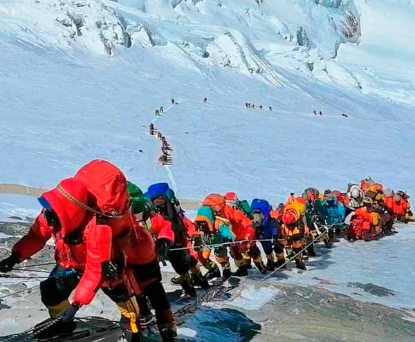 Mount Everest Sees Highest Number of Climbers in Seven Decades ...