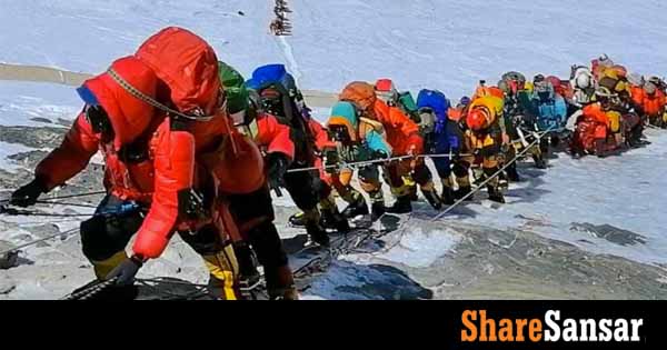 Mount Everest Sees Highest Number of Climbers in Seven Decades ...