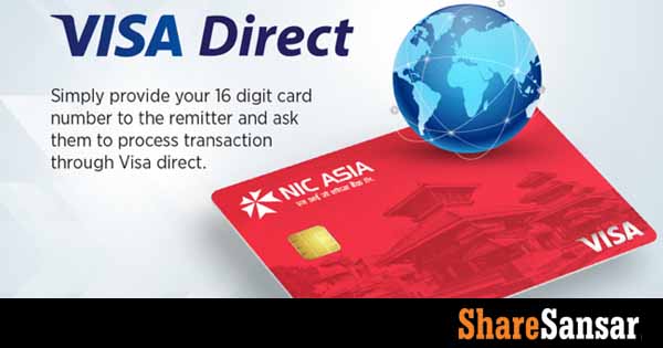 NIC ASIA Bank begins Visa Direct service; to enable remittance transfer ...