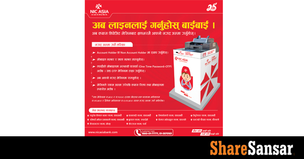 NIC ASIA Bank installs Cash Deposit Machines at 10 branches; bank ...