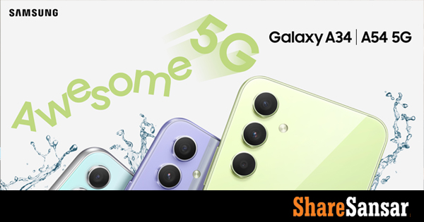 Samsung Launches all-new Galaxy A54 5G and A34 5G with Stunning Design ...