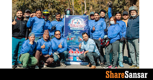 TVS organizing Mileage Camp Across Nepal; TVS users from 30 major ...
