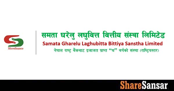 Samata Gharelu Laghubitta to Issue 3,50,904.25 Unit FPO Shares to ...