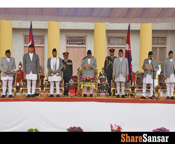 Prime Minister KP Sharma Oli Forms 22-Member Cabinet; Ministers Sworn ...
