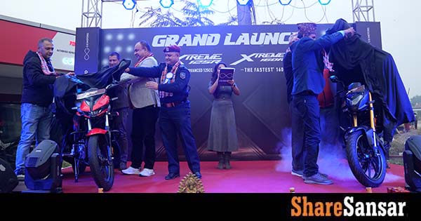 CG Motors Unveils Xtreme 125R and Xtreme 160R 4V Motorcycles in Nepal ...