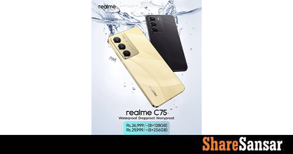 realme C75 Launches in Nepal with Rugged Durability and High ...