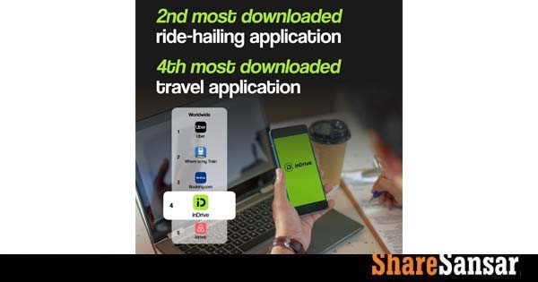 Global Recognition: inDrive Maintains Second Most Downloaded Ride ...