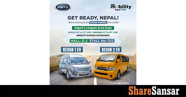 Laxmi Group Unveils Karry Electric Vans in Nepal, Pioneering Commercial ...