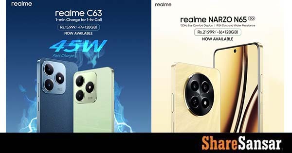 Realme Launches Narzo N65 5G and C63 Smartphones in Nepal ...