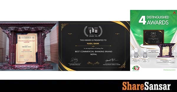 Nabil Bank Recognized for Excellence and Innovation with Four Awards on ...
