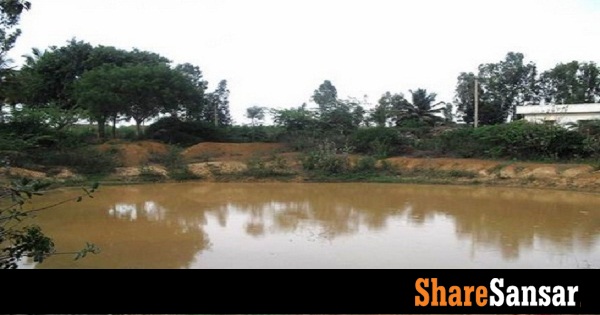 Locals construct recharge pond for protection of water source ...