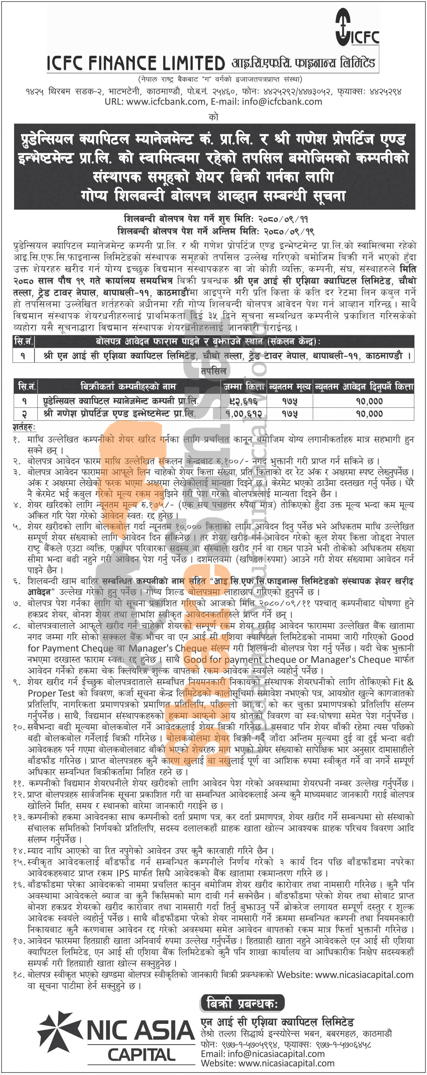 Shree Ganesh Properties & Investment Pvt. Limited is selling 1,00,612 ...