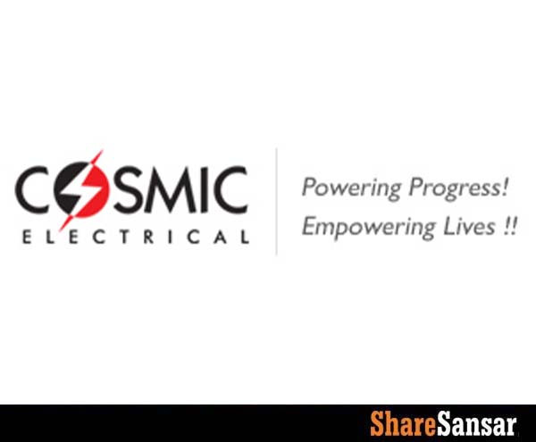 Cosmic Electrical Limited Calls SGM With Agenda to Discuss IPO ...