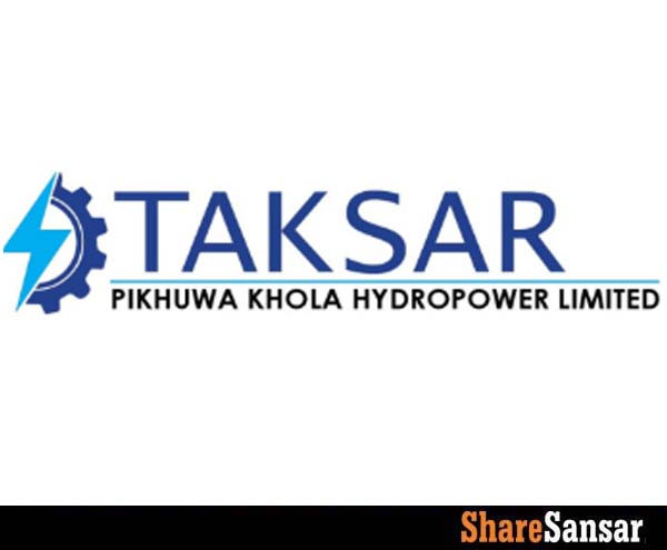 IPO Shares of Taksar Pikhuwa Khola Hydropower Limited Listed in NEPSE ...